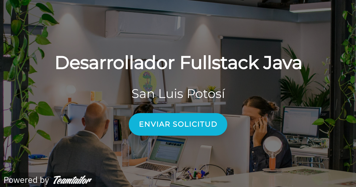 Desarrollador Fullstack Java - CRH Talento de IT