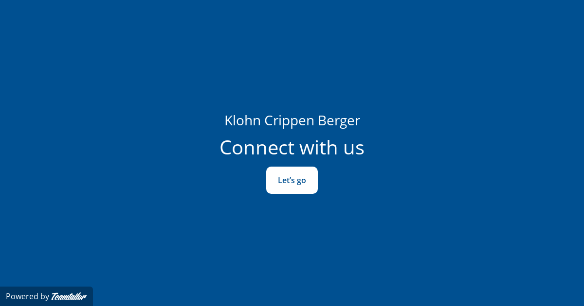 Klohn Crippen Berger – Connect