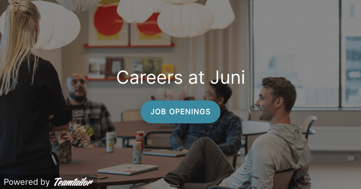 Join our team - Juni Technology