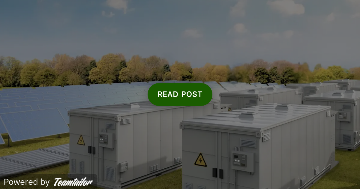 Nordic Solar officially inaugurates its first battery storage park in ...