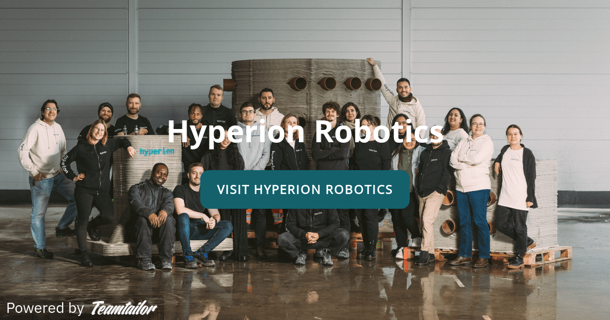 Career opportunities - Hyperion Robotics