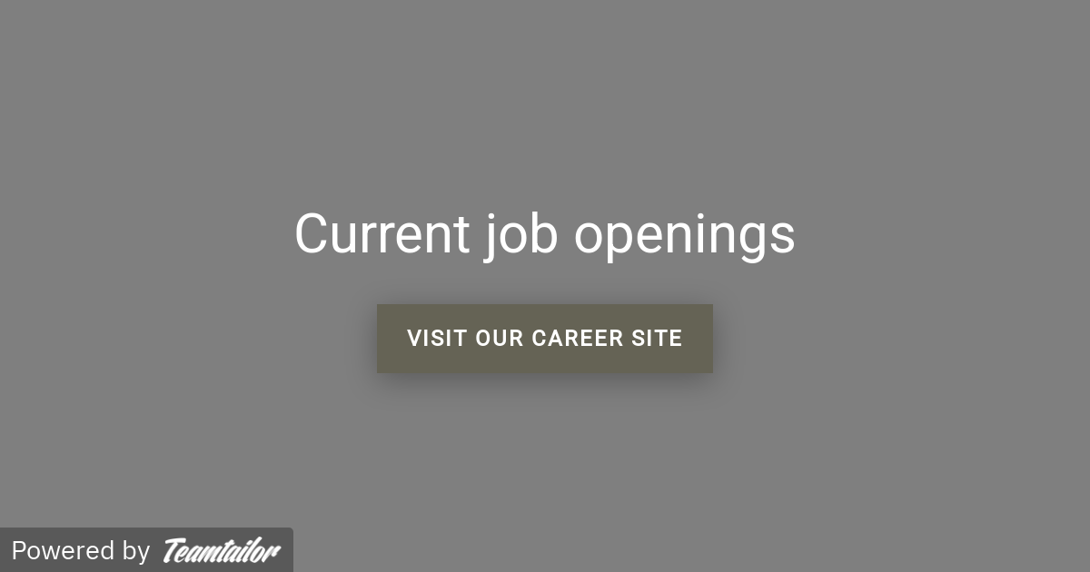 Current job openings - Bamford Collection