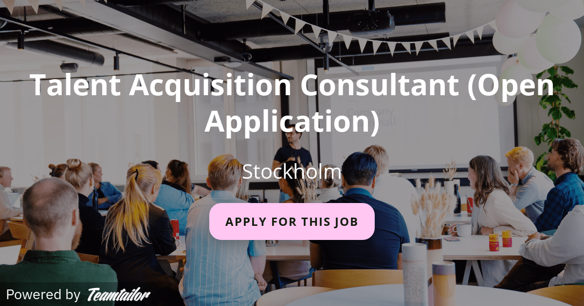 Talent Acquisition Consultant (Open Application) - Amby
