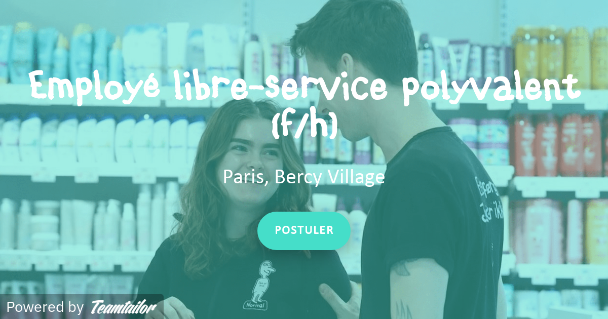 Employé libre-service polyvalent (f/h) - NORMAL France