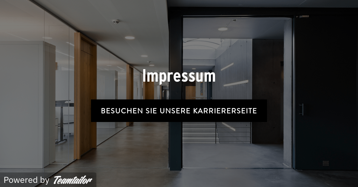 Impressum - Mack & Schühle AG