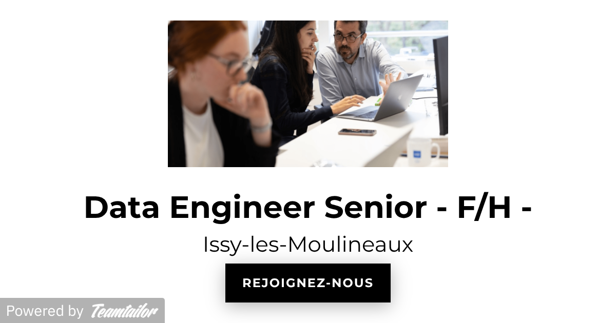 Data Engineer AWS - F/H - Niji