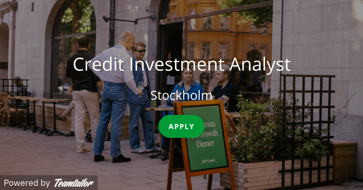 Credit Investment Analyst - DBT Capital