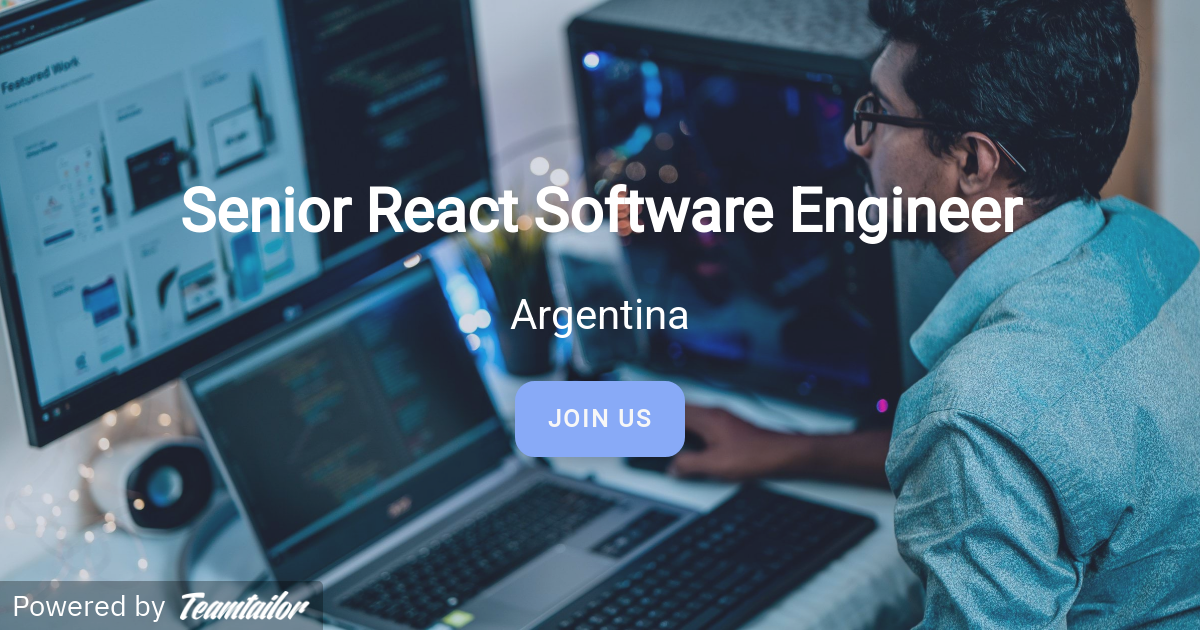 Senior React Software Engineer - Humand