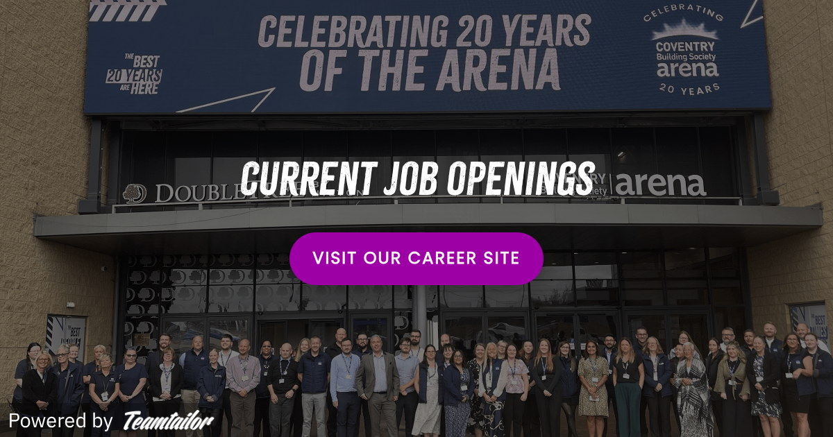 Current job openings - CBS Arena
