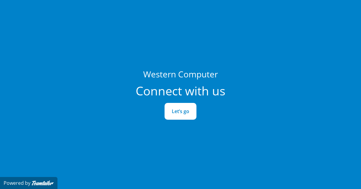 Western Computer – Connect