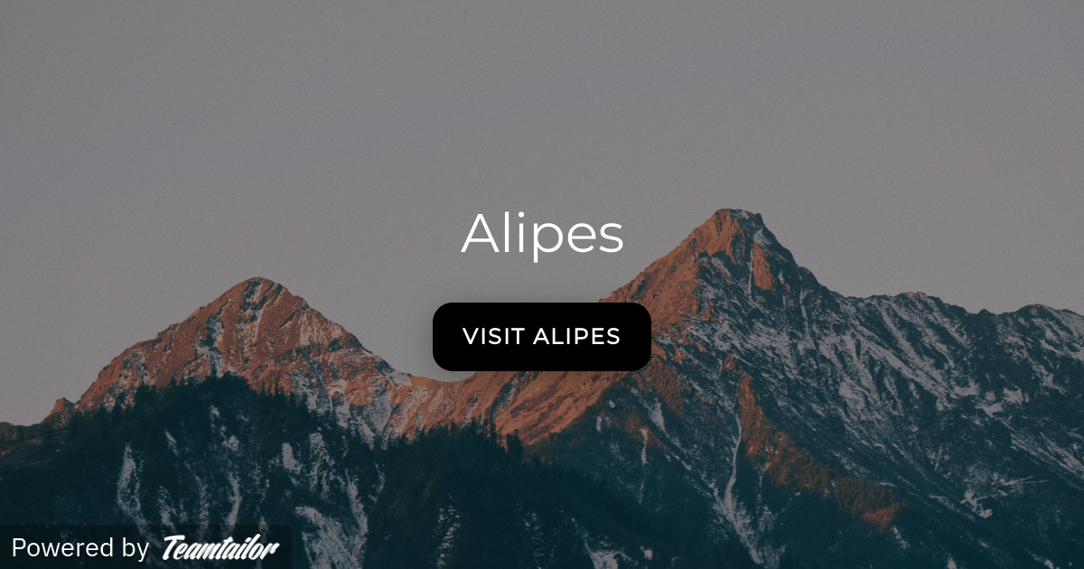 Make an Impact from Day One. - Alipes