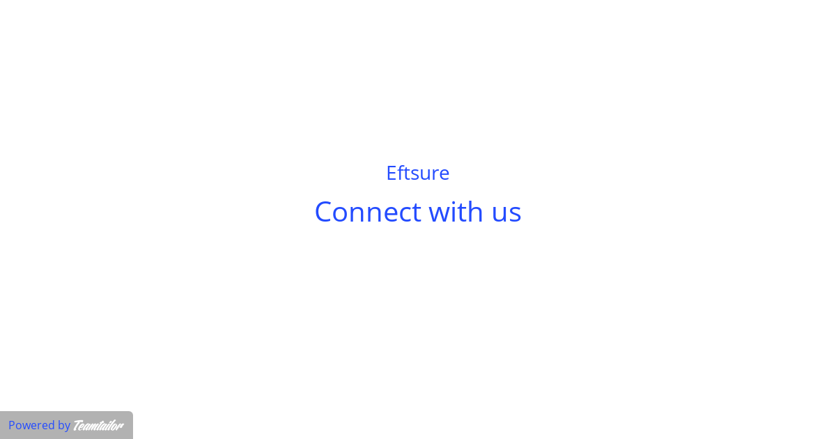 Eftsure – Connect