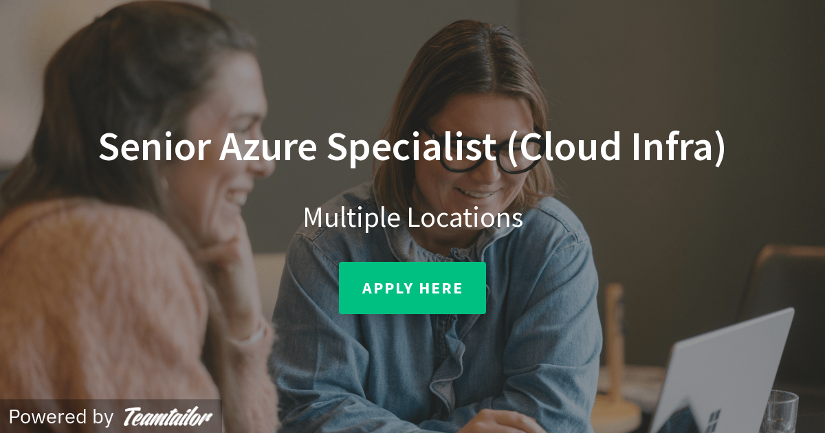 Senior Azure Specialist (Cloud Infra) - Xenit AB