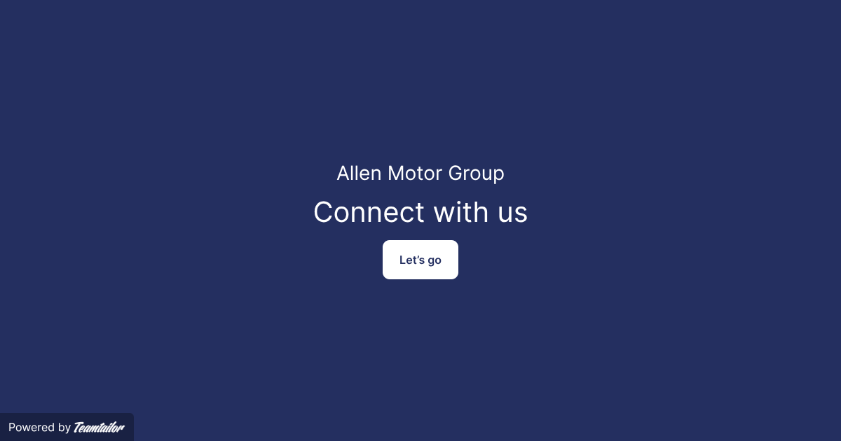 Allen Motor Group – Connect
