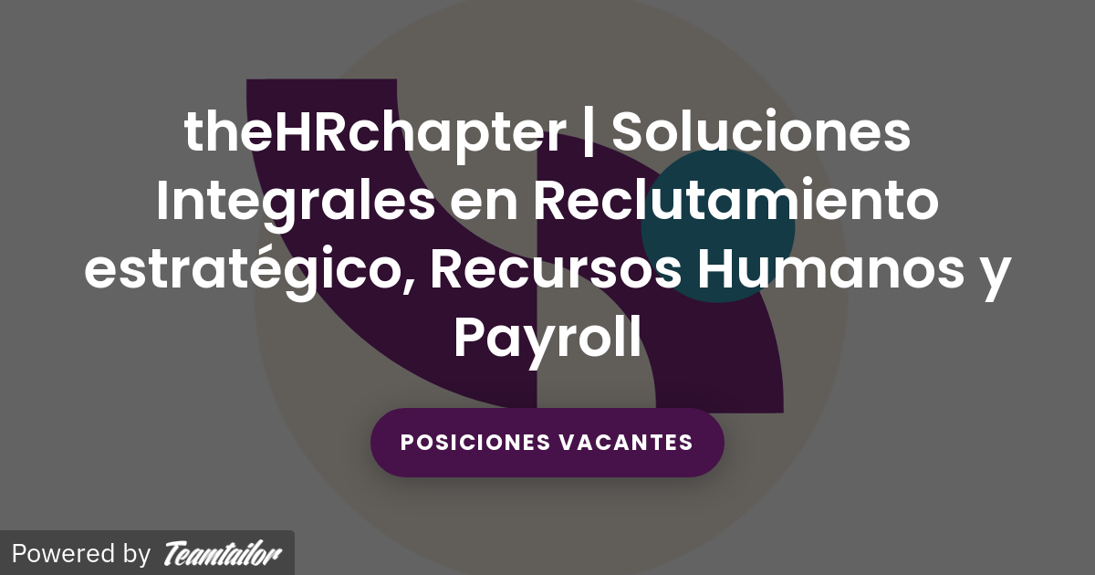 theHRchapter - theHRchapter