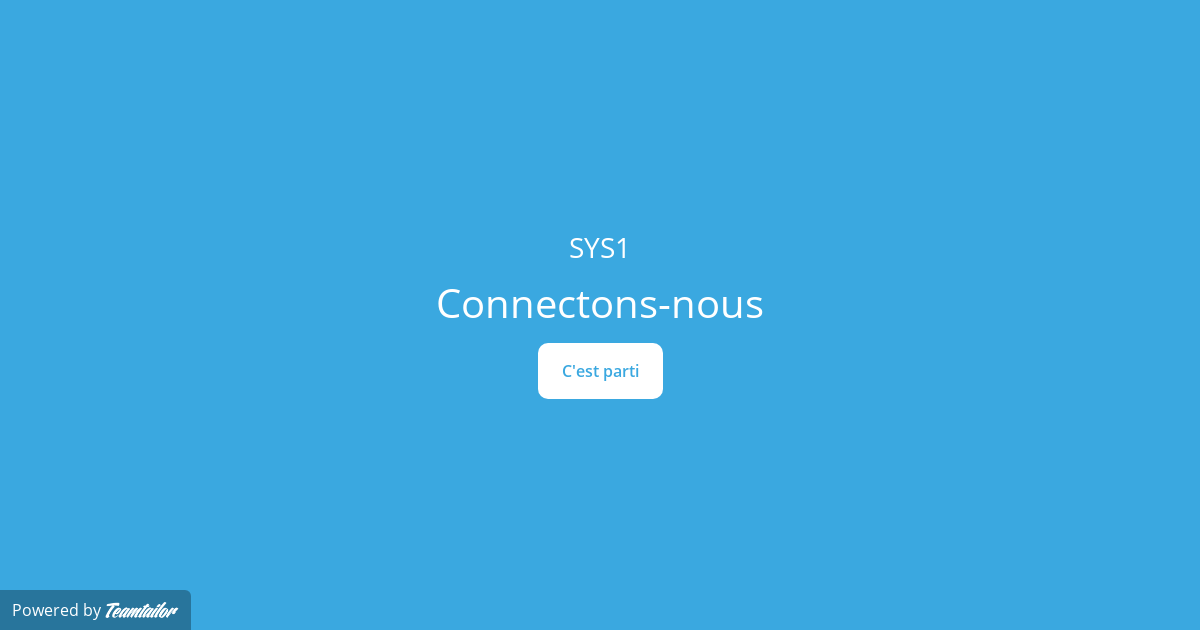 SYS1 – Connect