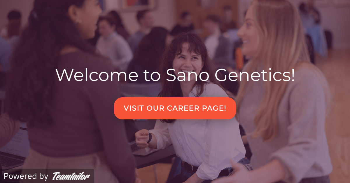 Join us to build the Future of Medicine! - Sano Genetics