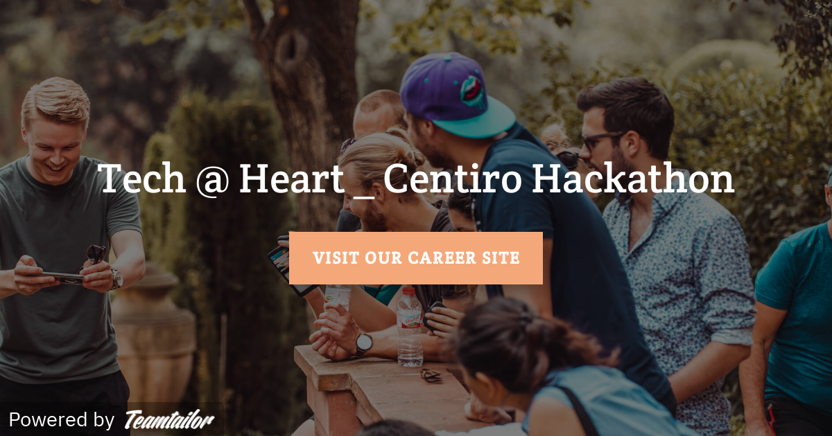 Duplicate of Tech @ Heart _ Centiro Hackathon - Centiro
