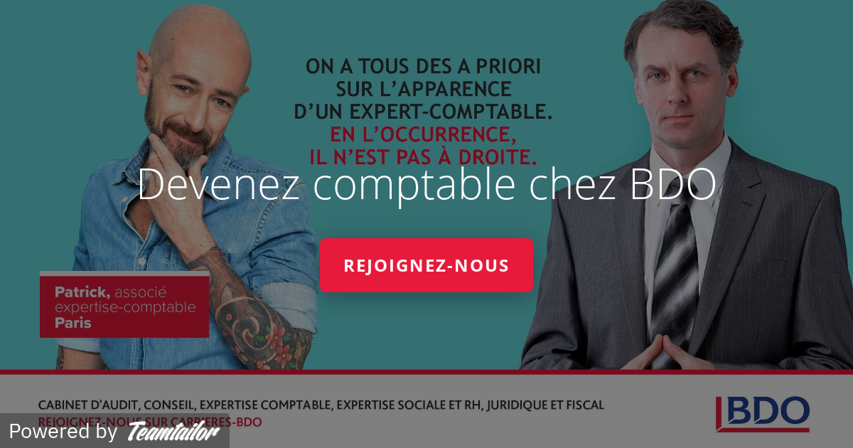 Expertise comptable : découvrez nos offres d'emploi - BDO France