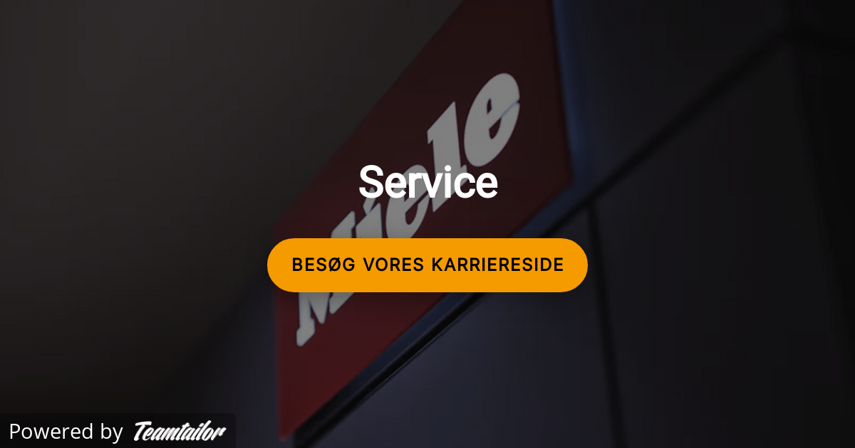 Service - Miele Denmark