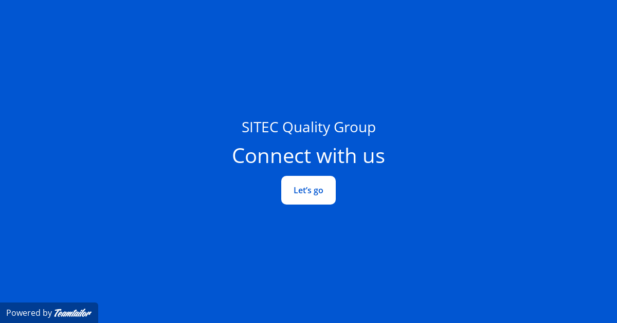 SITEC Quality Group – Connect