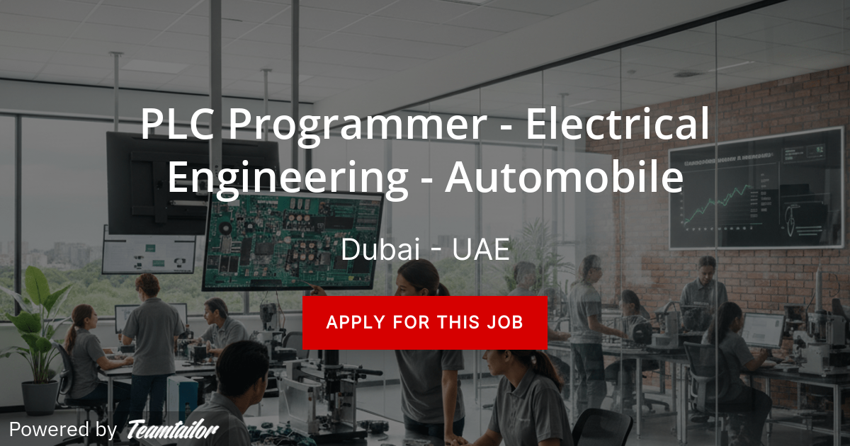 PLC Programmer - Electrical Engineering - Automobile - NAFFCO