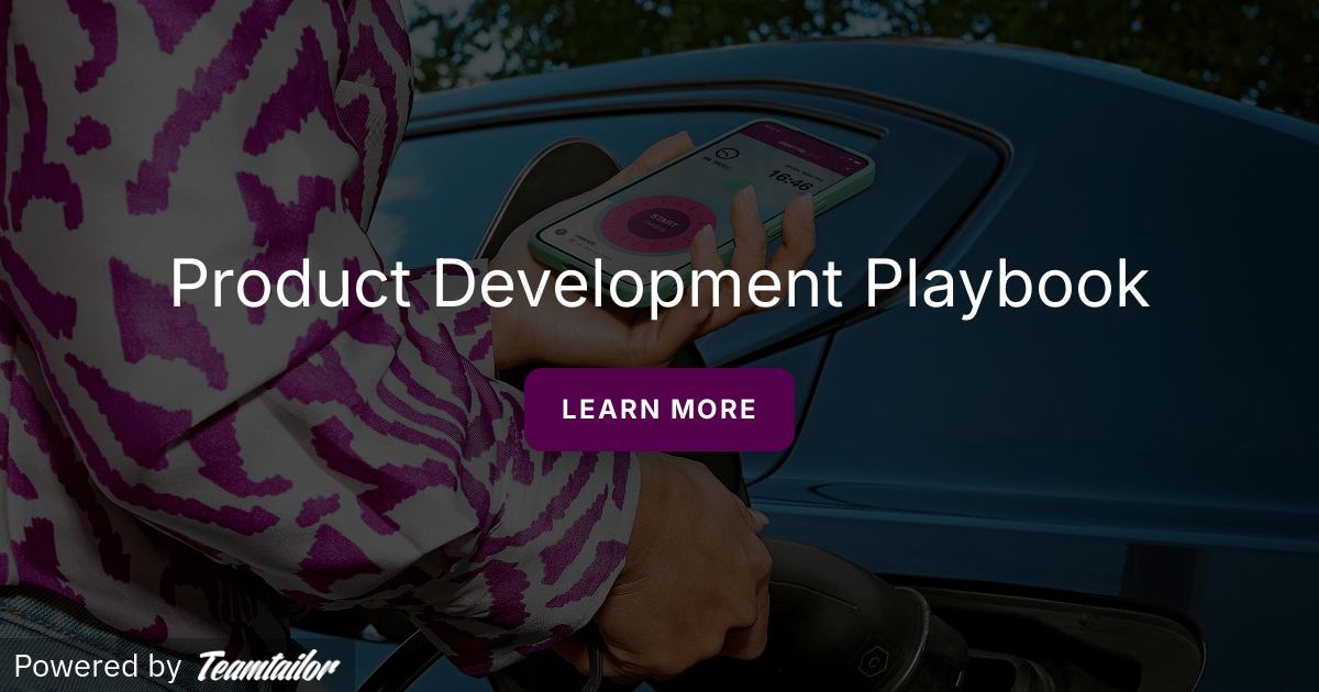Product Development Playbook - EasyPark Group