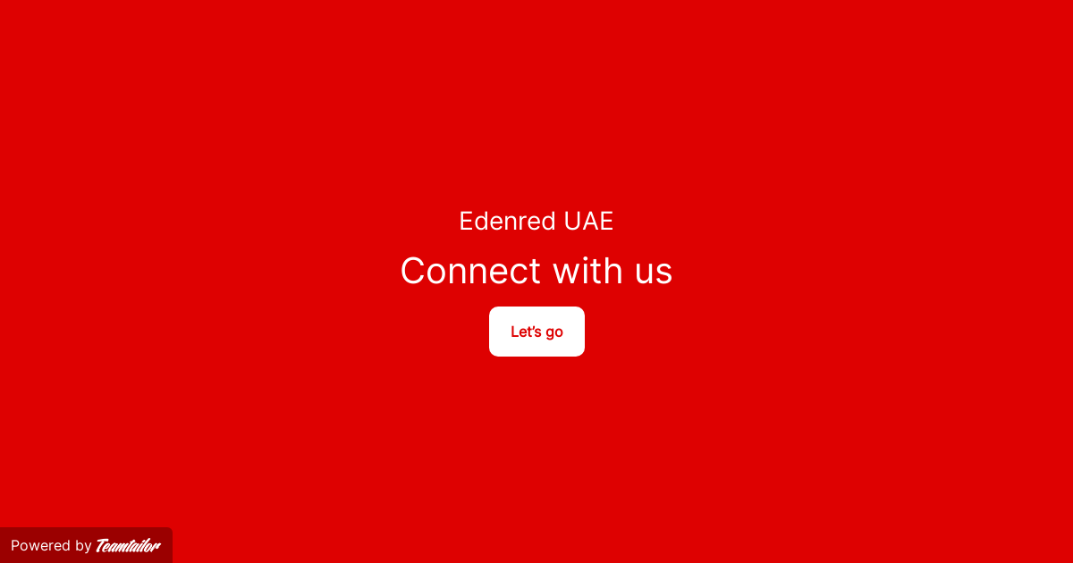 Edenred UAE – Connect