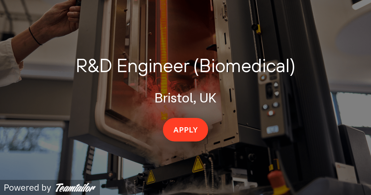 R&D Engineer (Biomedical) - Crux Product Design