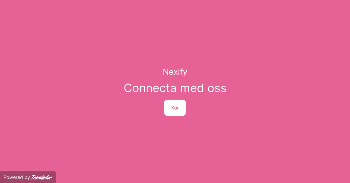 Nexify – Connect