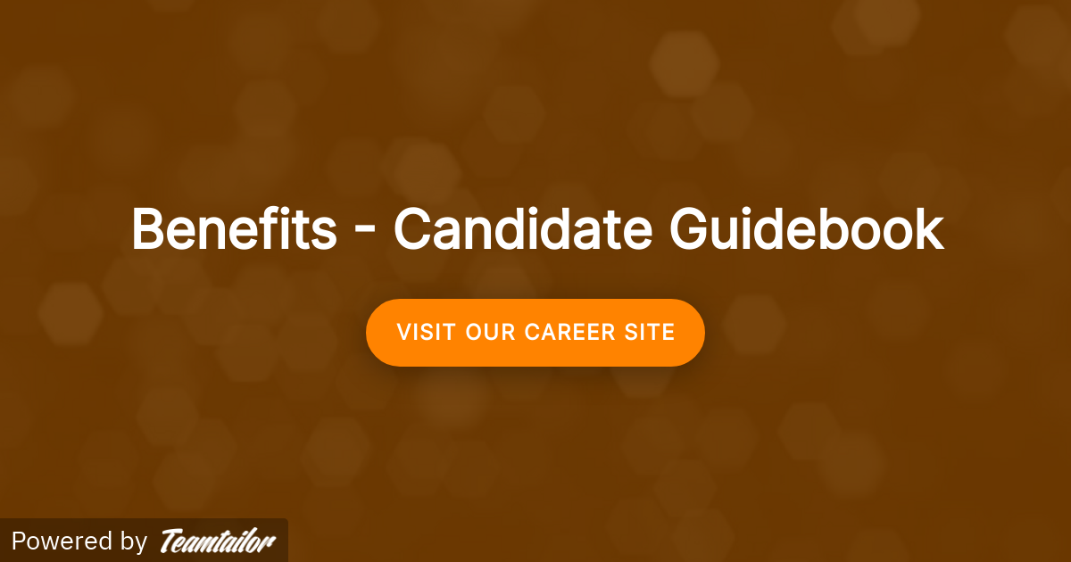 Benefits - Candidate Guidebook - Syncron