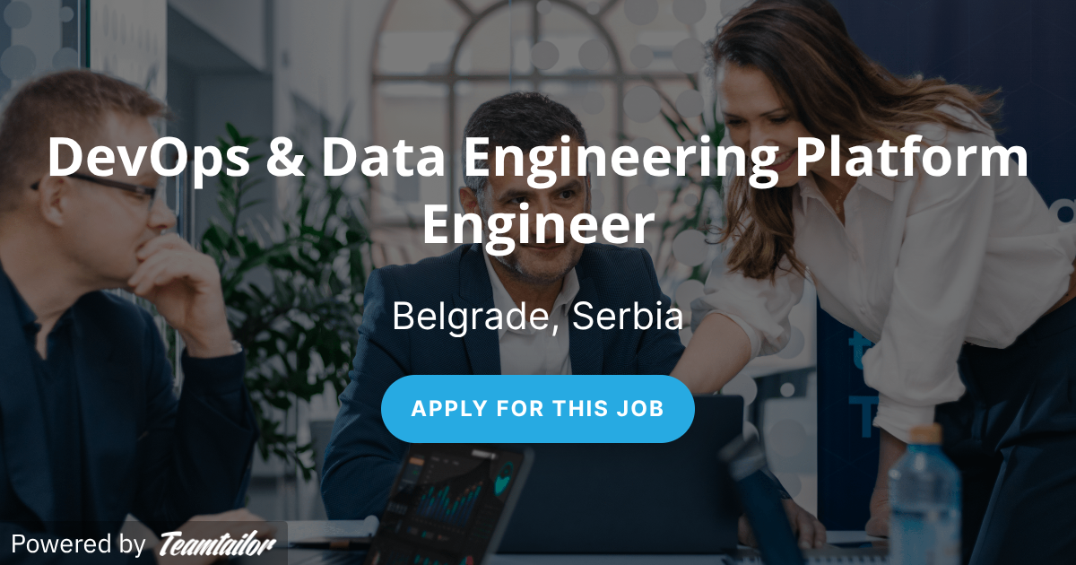 DevOps & Data Engineering Platform Engineer - Modirum Platforms