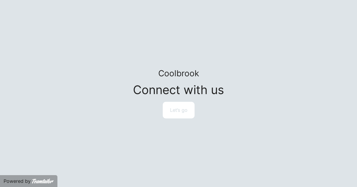 Coolbrook – Connect