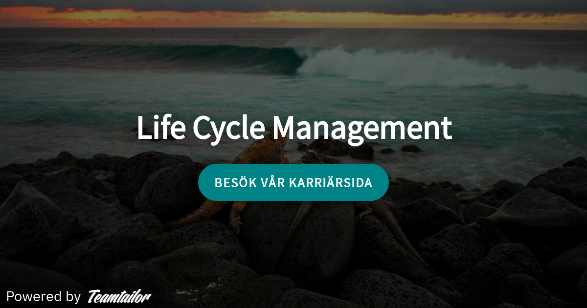 Life Cycle Management - IVL Svenska Miljöinstitutet