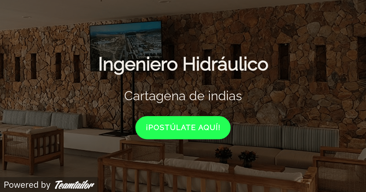 Ingeniero Hidráulico - AED Constructores