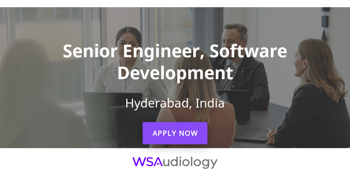 Senior Engineer, Software Development - WSA APAC