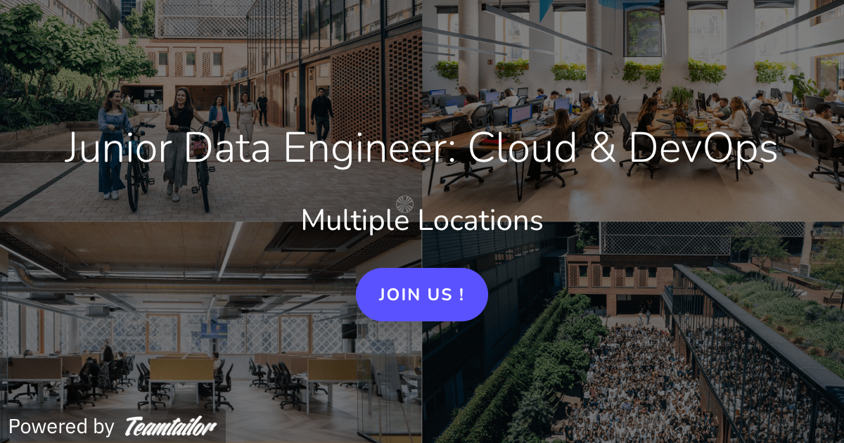 Junior Data Engineer: Cloud & DevOps - Barcelona - papernest