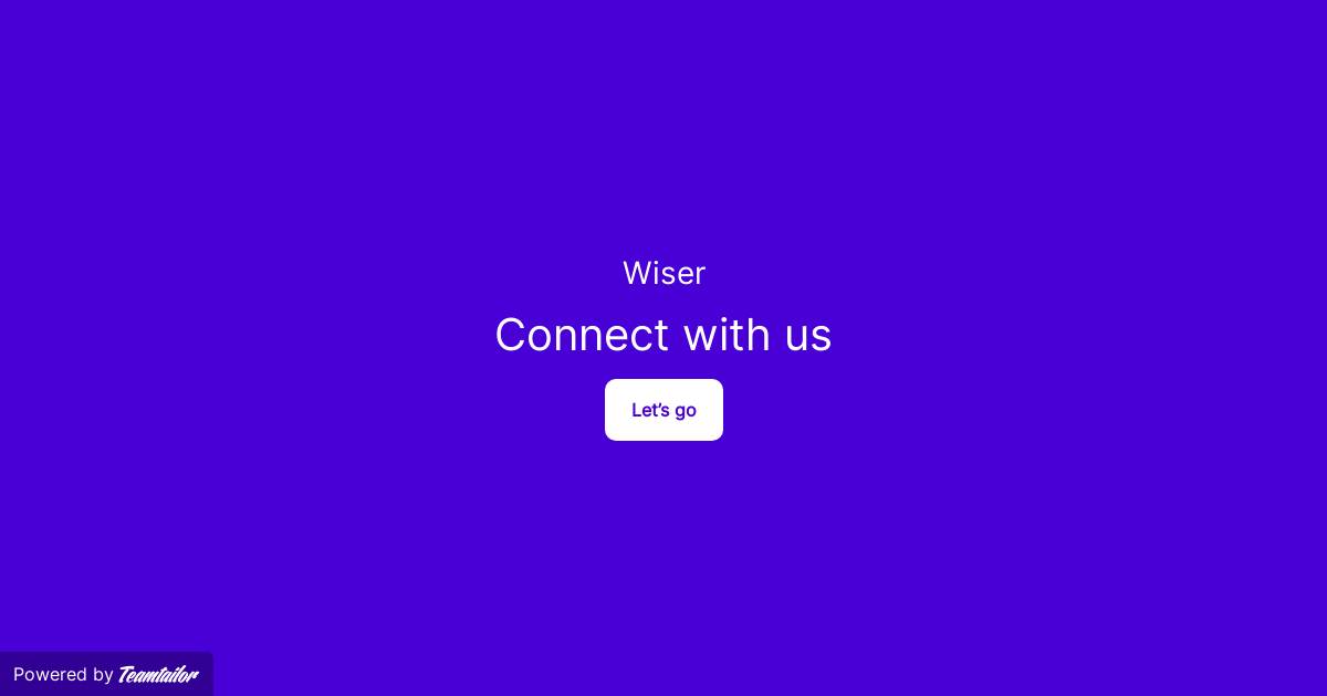 Wiser – Connect