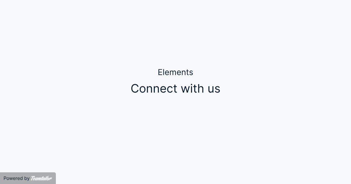 Elements – Connect