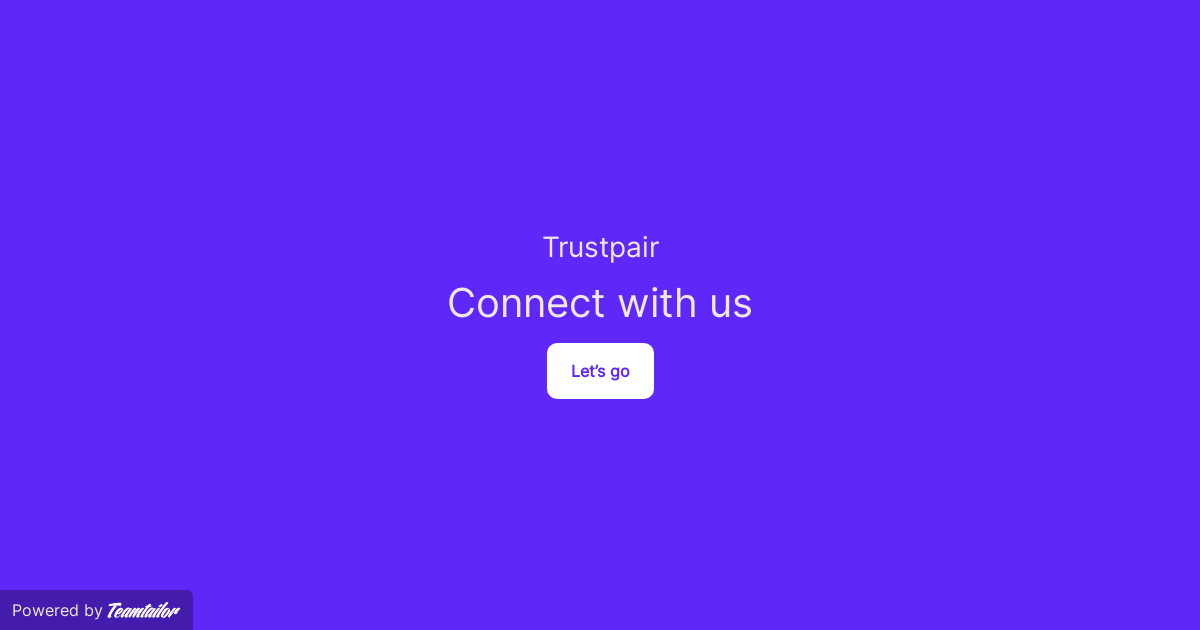 Trustpair – Connect