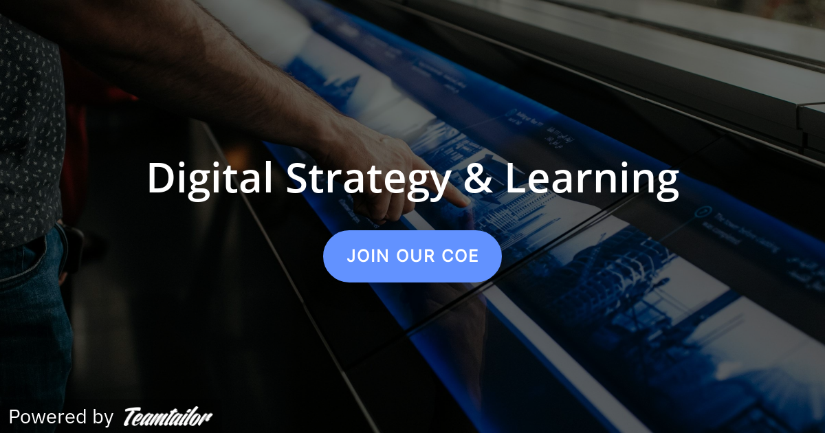 CoE Digital Strategy & Learning - RDT