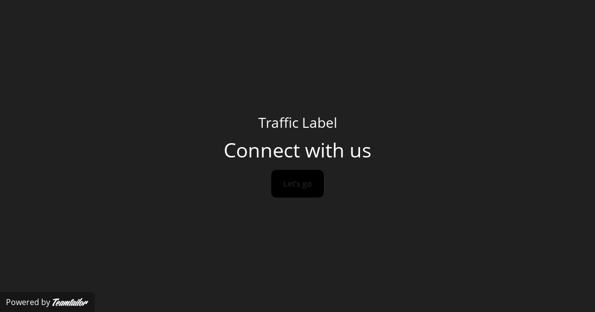 Traffic Label – Connect