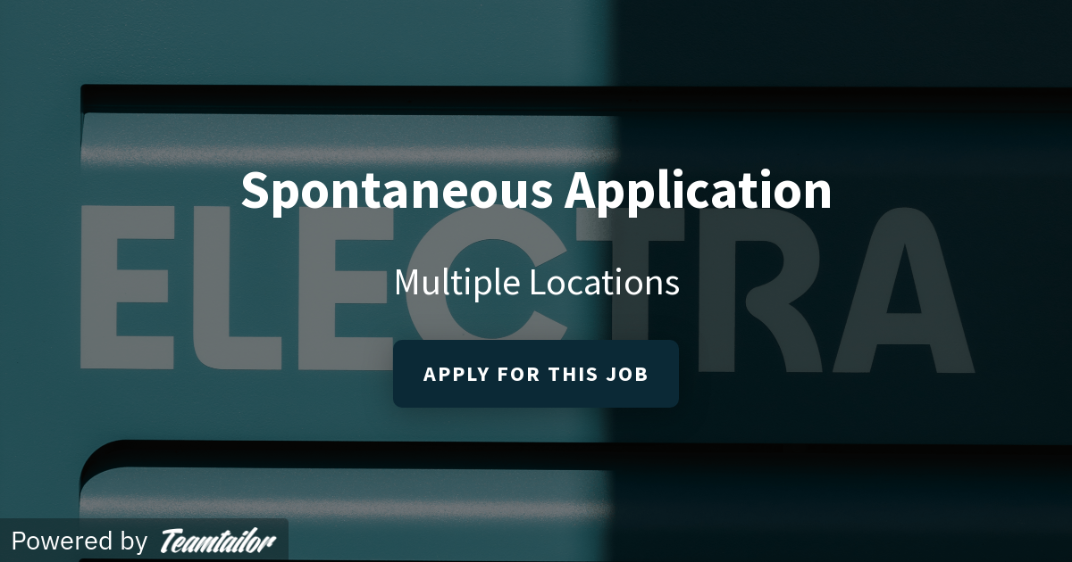 Spontaneous Application - Electra
