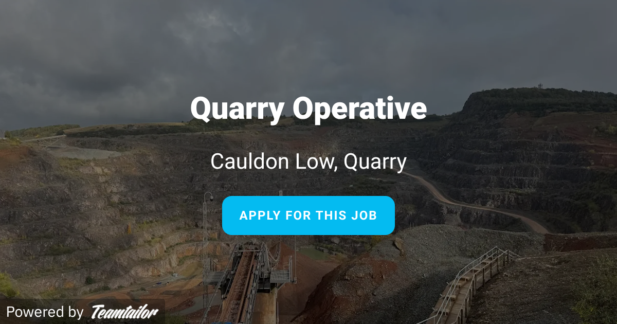 Quarry Operative - Holcim