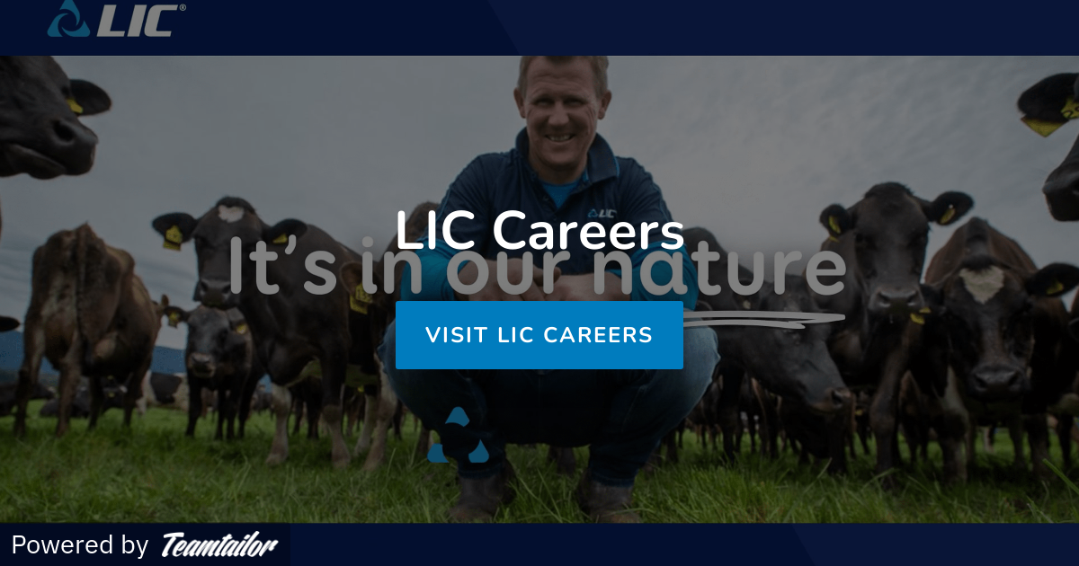 Careers - Livestock Improvement Corporation (LIC)