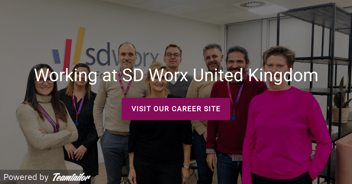 Working at SD Worx United Kingdom - SD Worx