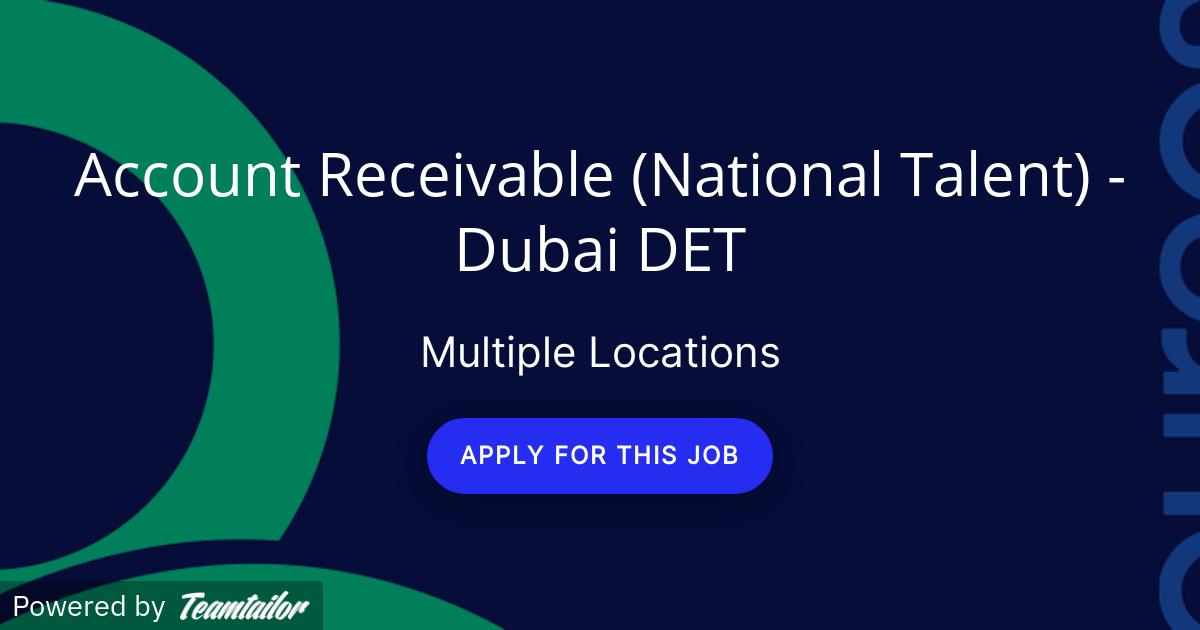 Account Receivable (National Talent) - Dubai DET - Qureos Inc
