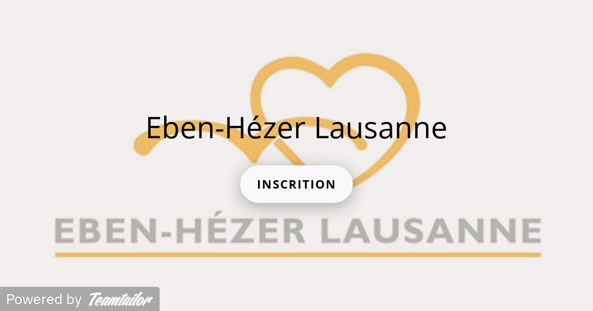 Eben-Hézer Lausanne - Fondation Eben-Hézer