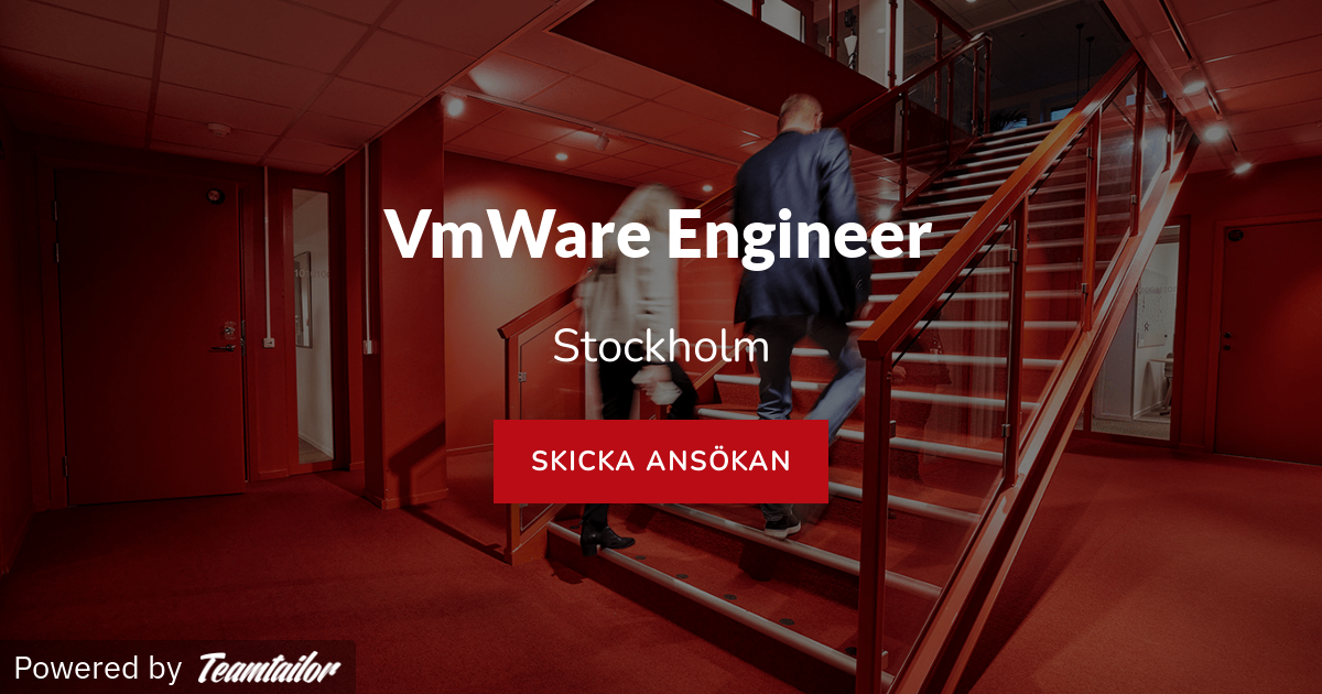 VmWare Engineer - Bankgirot