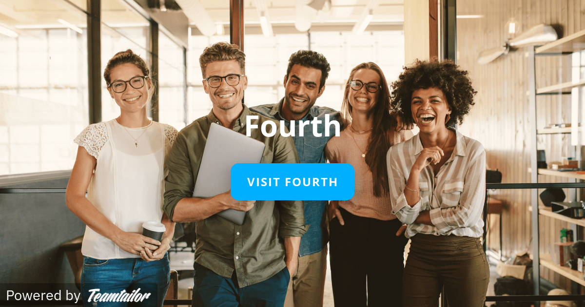 Join the team - Fourth